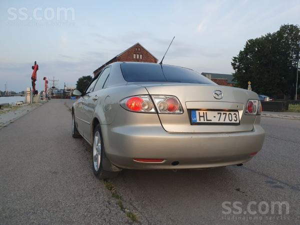 Mazda 6 2003 Liepāja, ar dzinēja tilpumu 1.80 L un nobraukumu 241 tūkst. km par 980 €, foto 4 vietnē AUTOMOTO.COM.LV