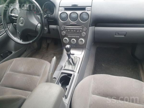 Mazda 6 2003 Liepāja, ar dzinēja tilpumu 1.80 L un nobraukumu 241 tūkst. km par 980 €, foto 5 vietnē AUTOMOTO.COM.LV