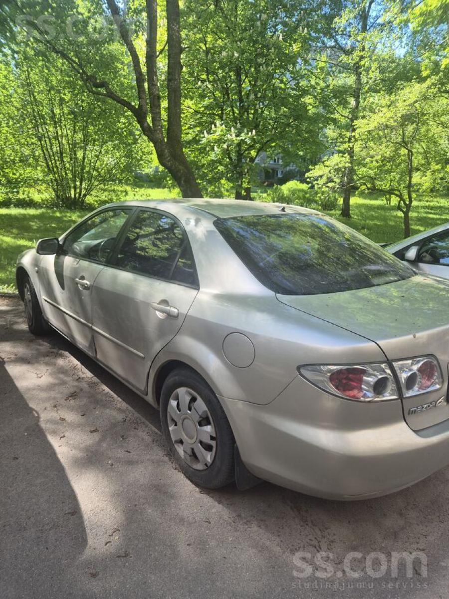 Mazda 6 2003 in Riga, with an engine capacity of 2.00 L and mileage of 92 thousand km for 500 €, photo 1 on AUTOMOTO.COM.LV