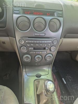 Mazda 6 2003 in Riga, with an engine capacity of 2.00 L and mileage of 92 thousand km for 500 €, photo 8 on AUTOMOTO.COM.LV