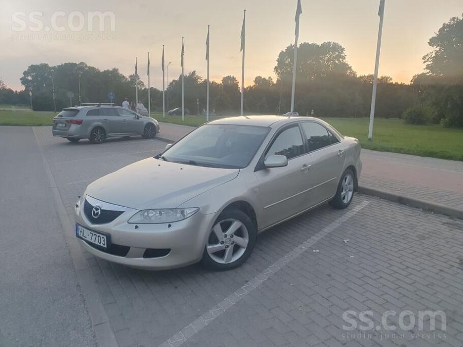 Mazda 6 2004 Liepāja, ar dzinēja tilpumu 1.80 L un nobraukumu 215 tūkst. km par 530 €, foto 1 vietnē AUTOMOTO.COM.LV