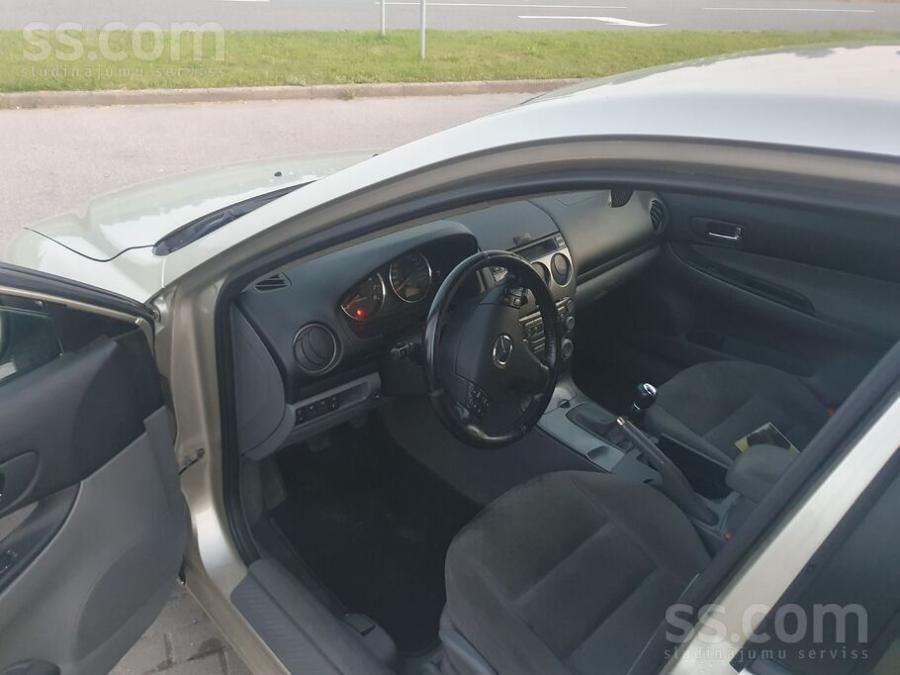 Mazda 6 2004 Liepāja, ar dzinēja tilpumu 1.80 L un nobraukumu 215 tūkst. km par 530 €, foto 6 vietnē AUTOMOTO.COM.LV