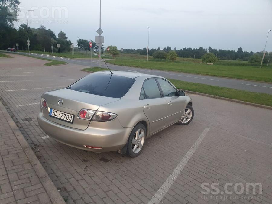 Mazda 6 2004 Liepāja, ar dzinēja tilpumu 1.80 L un nobraukumu 215 tūkst. km par 530 €, foto 7 vietnē AUTOMOTO.COM.LV