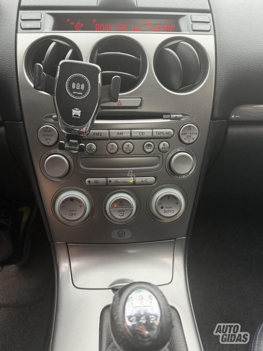 Mazda 6 2004 Viļņa, ar dzinēja tilpumu 2.00 L un nobraukumu 145 tūkst. km par 950 €, foto 11 vietnē AUTOMOTO.COM.LV