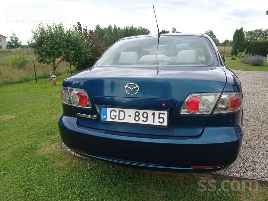 Mazda 6 2006 in Valmiera, with an engine capacity of 2.00 L and mileage of 201 thousand km for 1000 €, photo 3 on AUTOMOTO.COM.LV