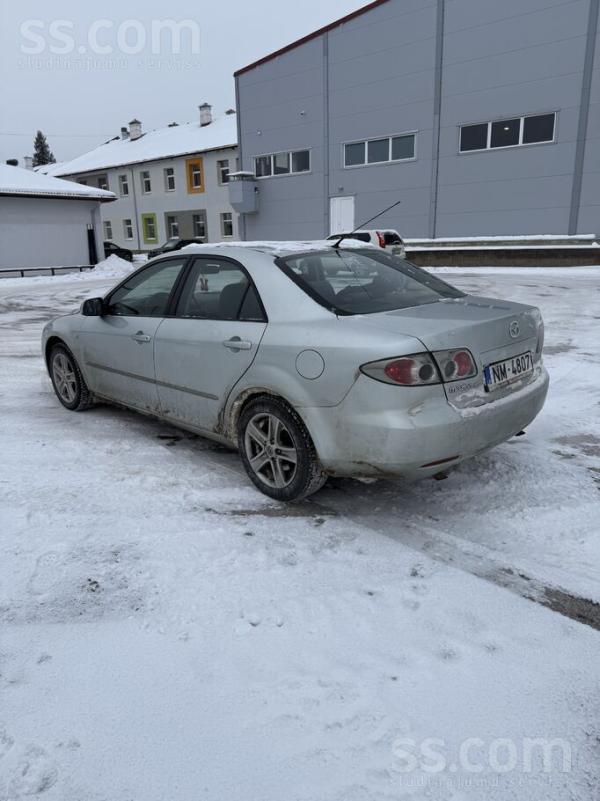 Mazda 6 2006 in Balvi, with an engine capacity of 2.00 L and mileage of 268 thousand km for 1450 €, photo 5 on AUTOMOTO.COM.LV