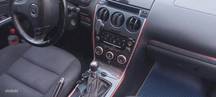 Mazda 6 2007 Tallina, ar dzinēja tilpumu 2.00 L un nobraukumu 23 tūkst. km par 2300 €, foto 13 vietnē AUTOMOTO.COM.LV