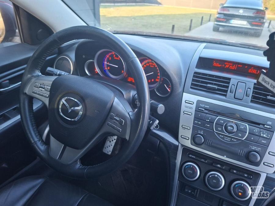 Mazda 6 2008 Šilutė, ar dzinēja tilpumu 2.50 L un nobraukumu 350 tūkst. km par 1850 €, foto 15 vietnē AUTOMOTO.COM.LV