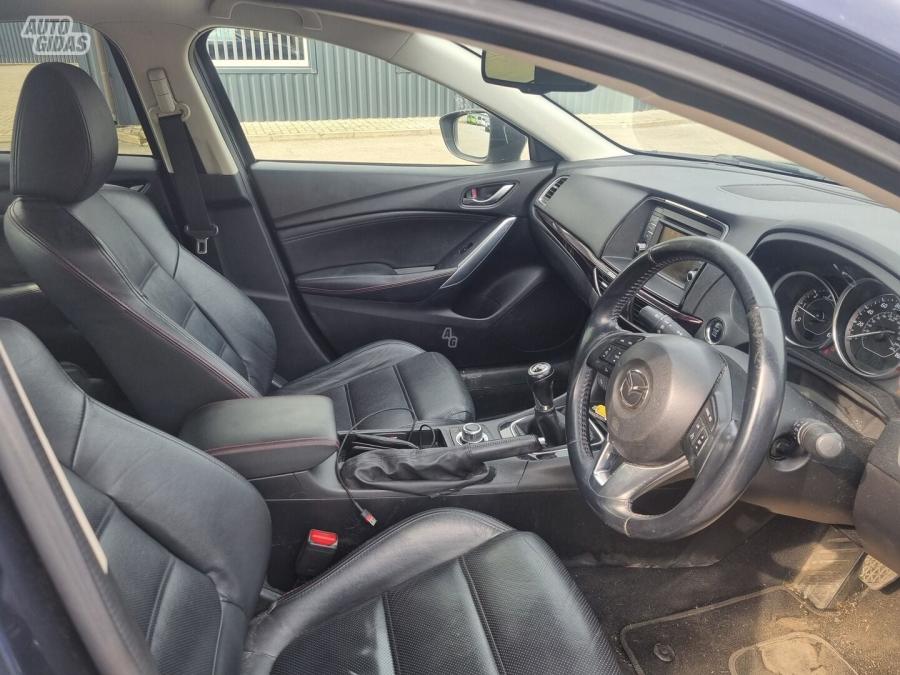 Mazda 6 2014 Tauragė, ar dzinēja tilpumu 2.20 L un nobraukumu 180 tūkst. km par 2400 €, foto 10 vietnē AUTOMOTO.COM.LV