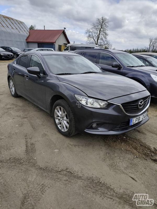 Mazda 6 2014 Marijampole, ar dzinēja tilpumu 2.20 L un nobraukumu 200 tūkst. km par 1500 €, foto 1 vietnē AUTOMOTO.COM.LV