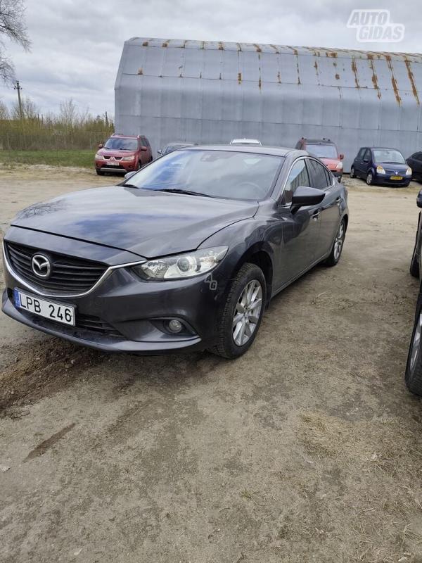 Mazda 6 2014 Marijampole, ar dzinēja tilpumu 2.20 L un nobraukumu 200 tūkst. km par 1500 €, foto 6 vietnē AUTOMOTO.COM.LV