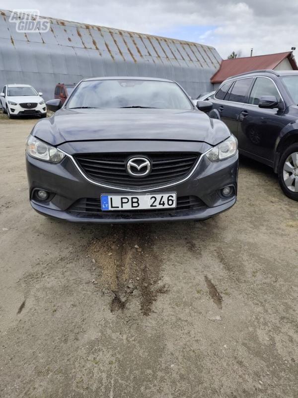 Mazda 6 2014 Marijampole, ar dzinēja tilpumu 2.20 L un nobraukumu 200 tūkst. km par 1500 €, foto 7 vietnē AUTOMOTO.COM.LV