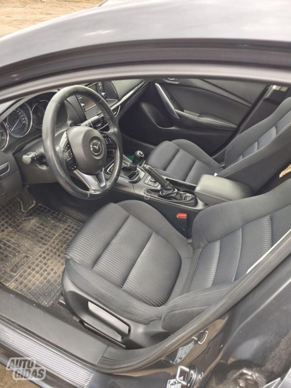Mazda 6 2014 Marijampole, ar dzinēja tilpumu 2.20 L un nobraukumu 200 tūkst. km par 1500 €, foto 8 vietnē AUTOMOTO.COM.LV