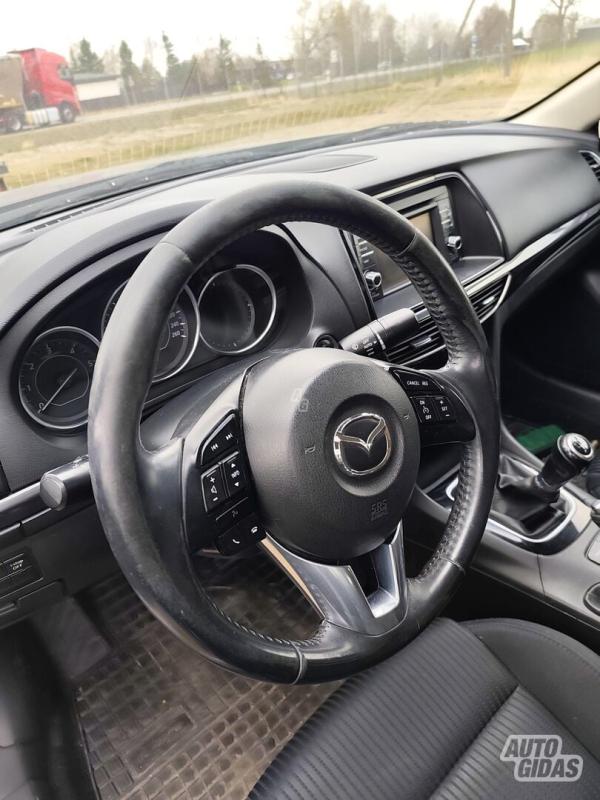 Mazda 6 2014 Marijampole, ar dzinēja tilpumu 2.20 L un nobraukumu 200 tūkst. km par 1500 €, foto 10 vietnē AUTOMOTO.COM.LV