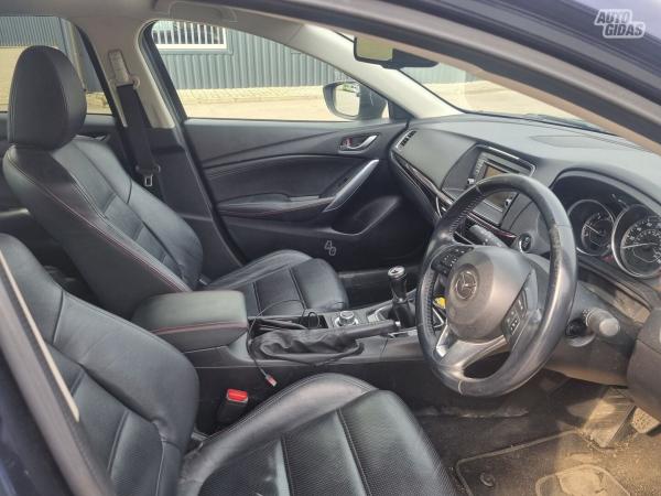 Mazda 6 2014 Tauragė, ar dzinēja tilpumu 2.20 L un nobraukumu 180 tūkst. km par 2350 €, foto 10 vietnē AUTOMOTO.COM.LV