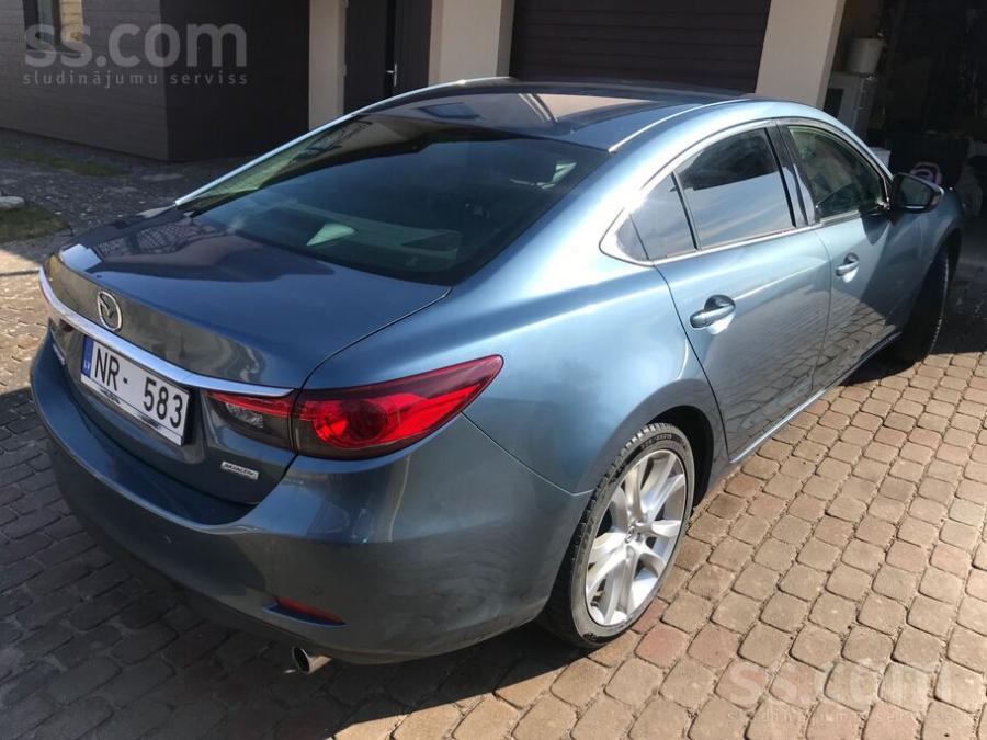 Mazda 6 2015 Dobele, ar dzinēja tilpumu 2.20 L un nobraukumu 176 tūkst. km par 6850 €, foto 6 vietnē AUTOMOTO.COM.LV