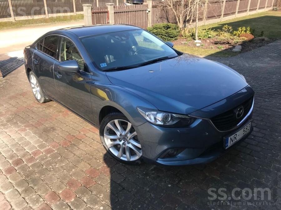Mazda 6 2015 Dobele, ar dzinēja tilpumu 2.20 L un nobraukumu 176 tūkst. km par 6850 €, foto 7 vietnē AUTOMOTO.COM.LV