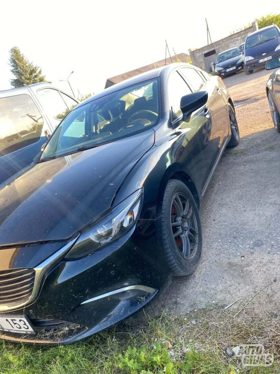 Mazda 6 2016 Viļņa, ar dzinēja tilpumu 2.20 L un nobraukumu 320 tūkst. km par 4000 €, foto 4 vietnē AUTOMOTO.COM.LV