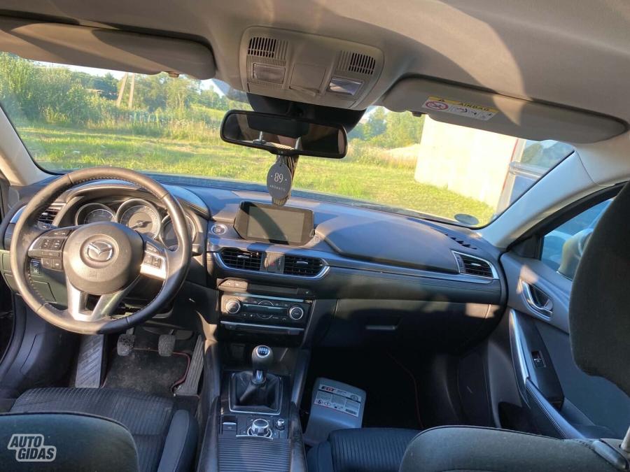 Mazda 6 2016 Viļņa, ar dzinēja tilpumu 2.20 L un nobraukumu 320 tūkst. km par 4000 €, foto 7 vietnē AUTOMOTO.COM.LV