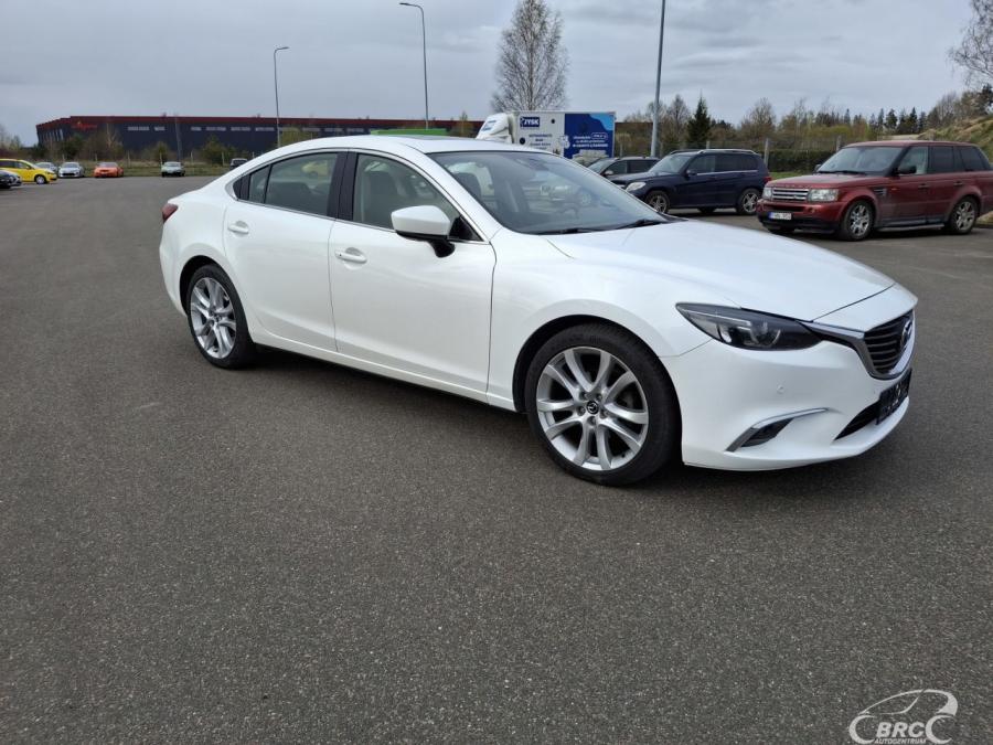 Mazda 6 2017 in Vilnius, with an engine capacity of 2.49 L and mileage of 126 thousand km for 9900 €, photo 1 on AUTOMOTO.COM.LV