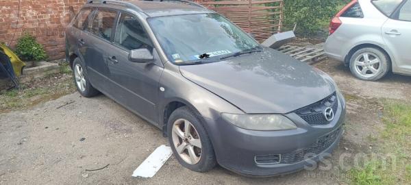 Мазда 6 2006 в Рига, объемом двигателя 2.00 л и пробегом 350 тыс. км за 650 €, фото 1 на AUTOMOTO.COM.LV