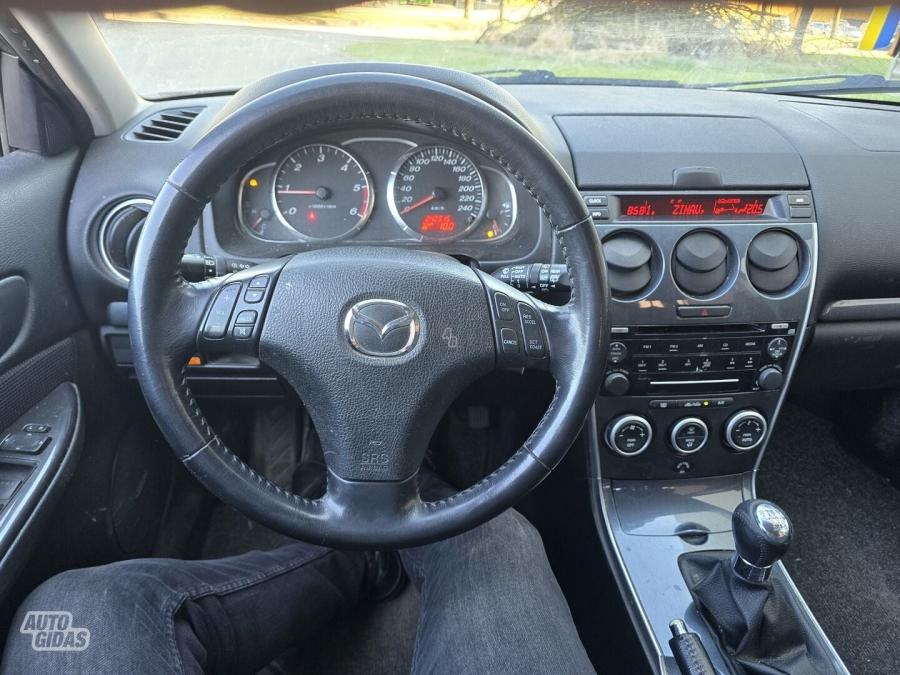 Mazda 6 2007 Šauļi, ar dzinēja tilpumu 2.00 L un nobraukumu 243 tūkst. km par 799 €, foto 12 vietnē AUTOMOTO.COM.LV