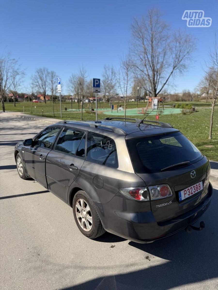 Mazda 6 2007 in Klaipeda, with an engine capacity of 2.00 L and mileage of 364 thousand km for 1350 €, photo 6 on AUTOMOTO.COM.LV