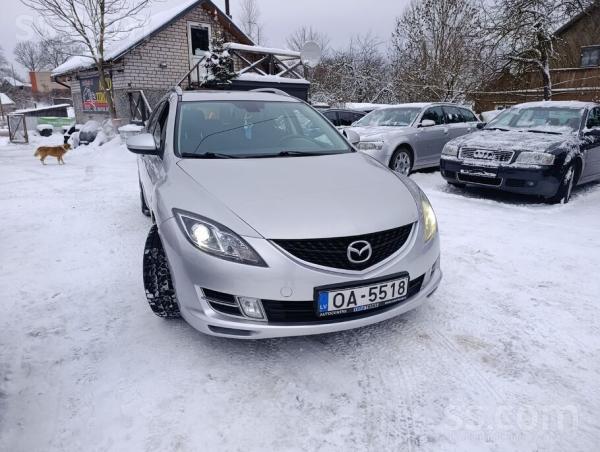 Mazda 6 2009 in Rezekne, with an engine capacity of 2.20 L and mileage of 291 thousand km for 1850 €, photo 1 on AUTOMOTO.COM.LV