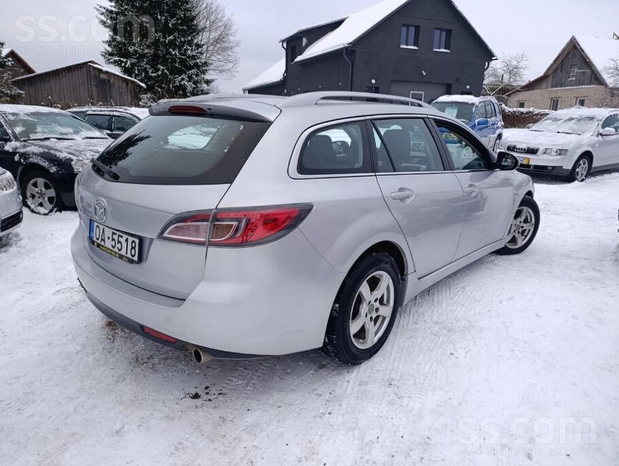 Mazda 6 2009 in Rezekne, with an engine capacity of 2.20 L and mileage of 291 thousand km for 1850 €, photo 6 on AUTOMOTO.COM.LV