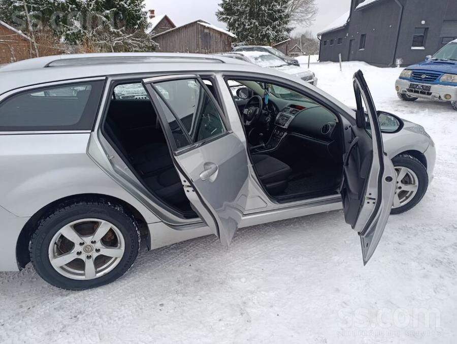 Mazda 6 2009 in Rezekne, with an engine capacity of 2.20 L and mileage of 291 thousand km for 1850 €, photo 14 on AUTOMOTO.COM.LV