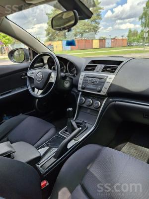 Mazda 6 2009 in Valmiera, with an engine capacity of 2.00 L and mileage of 227 thousand km for 3100 €, photo 8 on AUTOMOTO.COM.LV