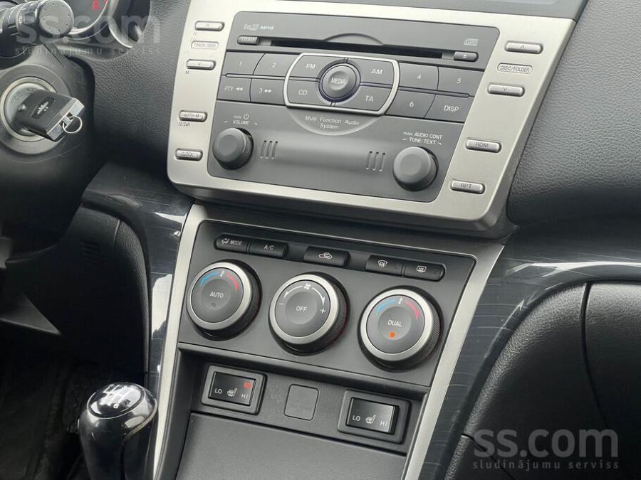 Мазда 6 2009 в Резекне, объемом двигателя 2.00 л и пробегом 0 тыс. км за 2250 €, фото 11 на AUTOMOTO.COM.LV