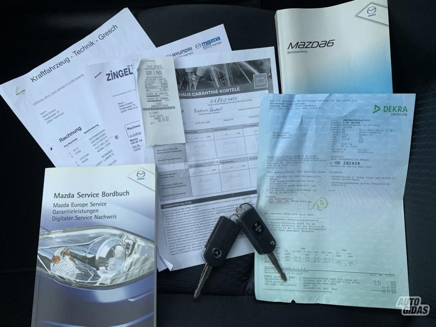 Mazda 6 2010 in Kaunas, with an engine capacity of 2.20 L and mileage of 264 thousand km for 2999 €, photo 36 on AUTOMOTO.COM.LV
