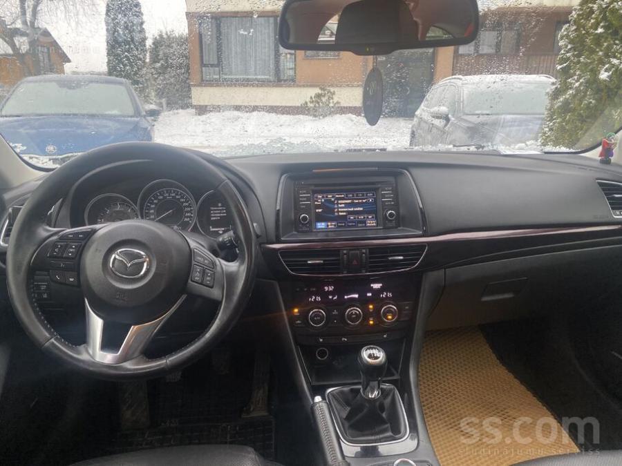 Mazda 6 2013 in Jurmala, with an engine capacity of 2.20 L and mileage of 339 thousand km for 6000 €, photo 13 on AUTOMOTO.COM.LV