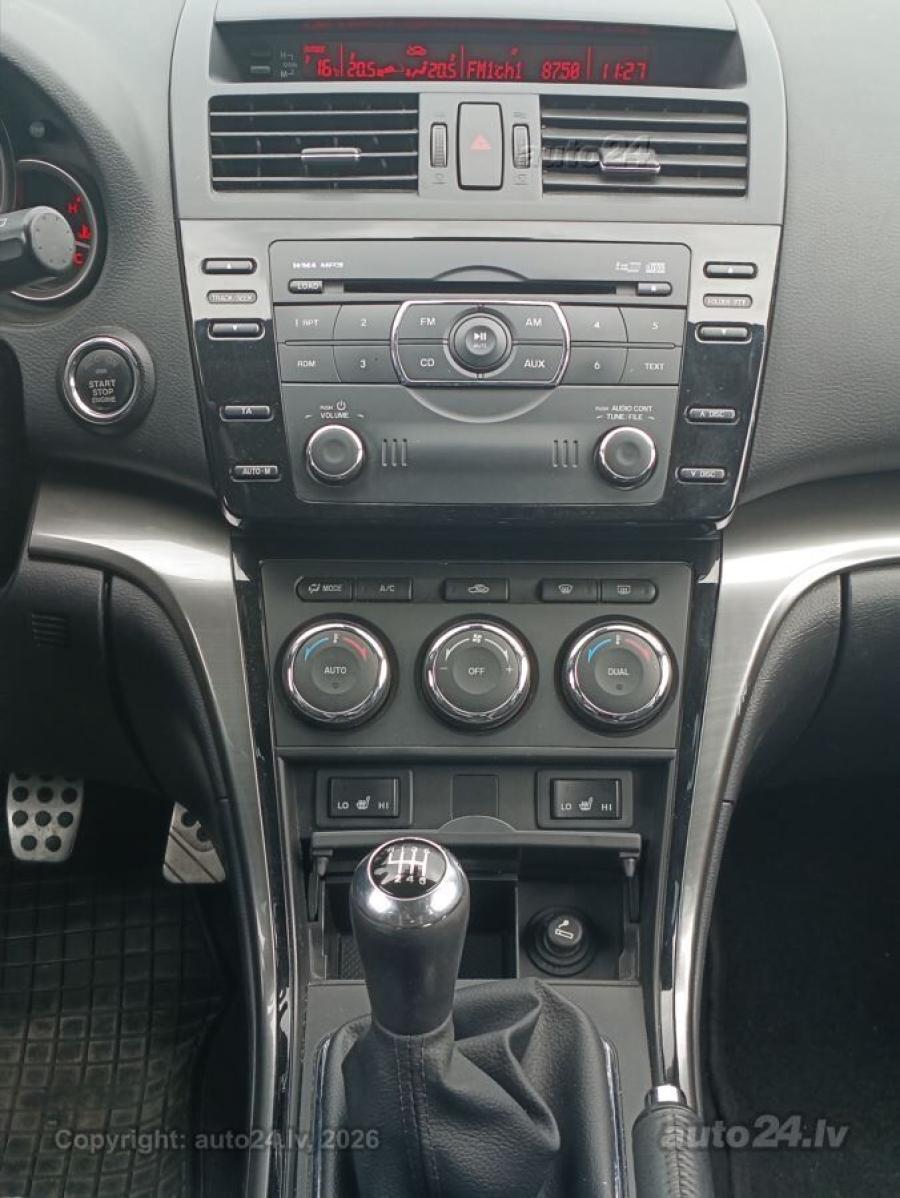Mazda 6 2013 in Tallinn, with an engine capacity of 2.20 L and mileage of 274 thousand km for 3900 €, photo 13 on AUTOMOTO.COM.LV