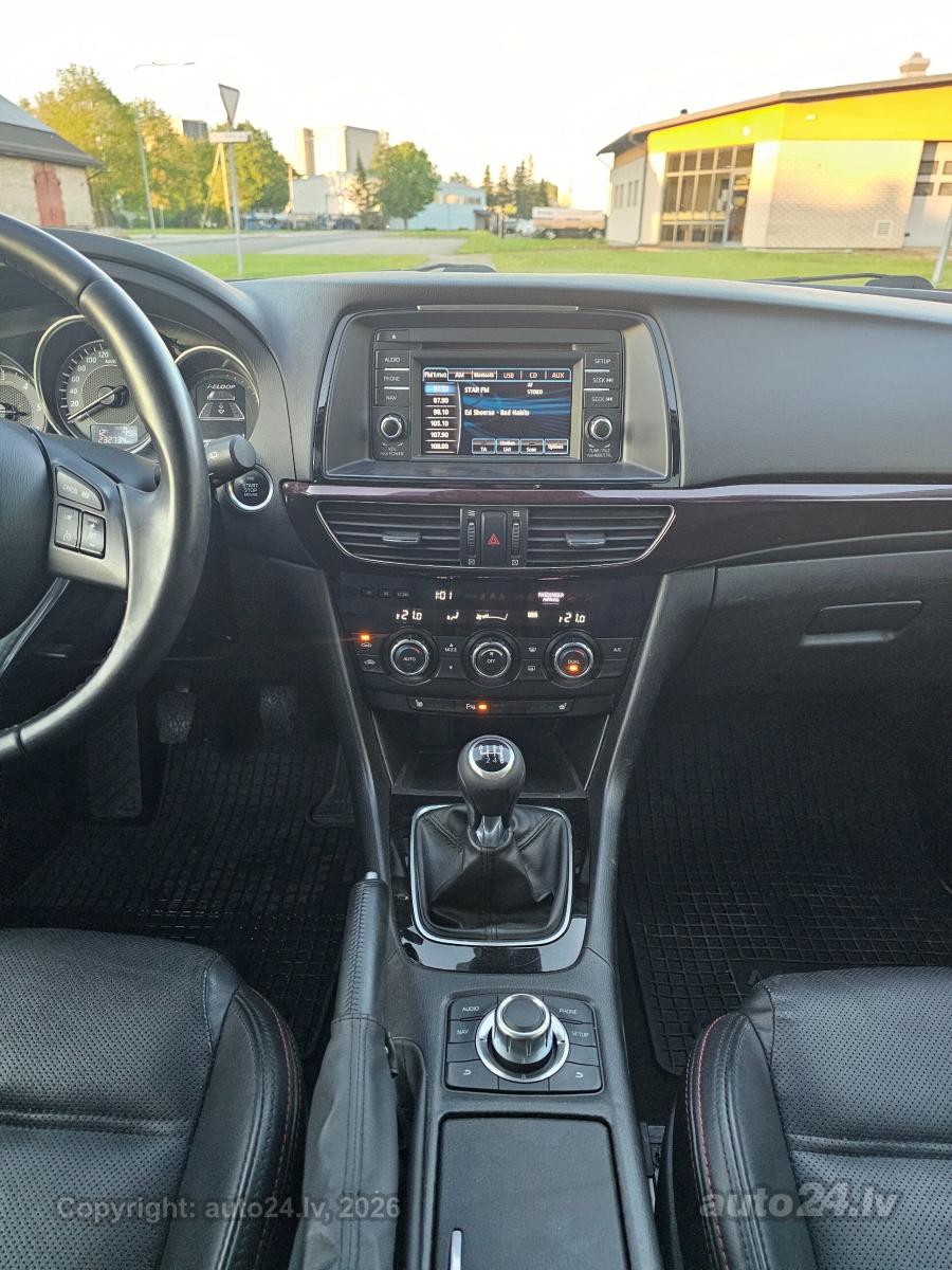 Mazda 6 2014 in Paide, with an engine capacity of 2.20 L and mileage of 233 thousand km for 7350 €, photo 10 on AUTOMOTO.COM.LV