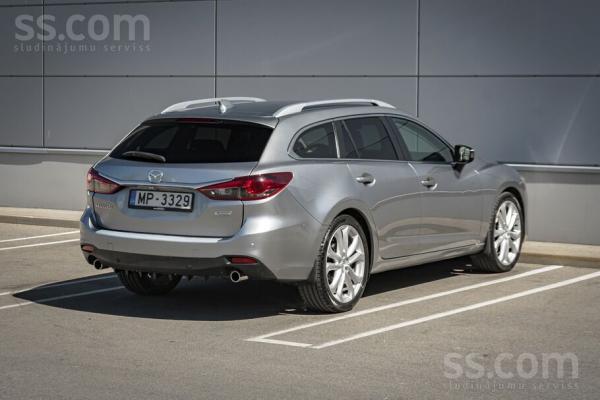 Mazda 6 2014 Rīga, ar dzinēja tilpumu 2.20 L un nobraukumu 222 tūkst. km par 5990 €, foto 4 vietnē AUTOMOTO.COM.LV