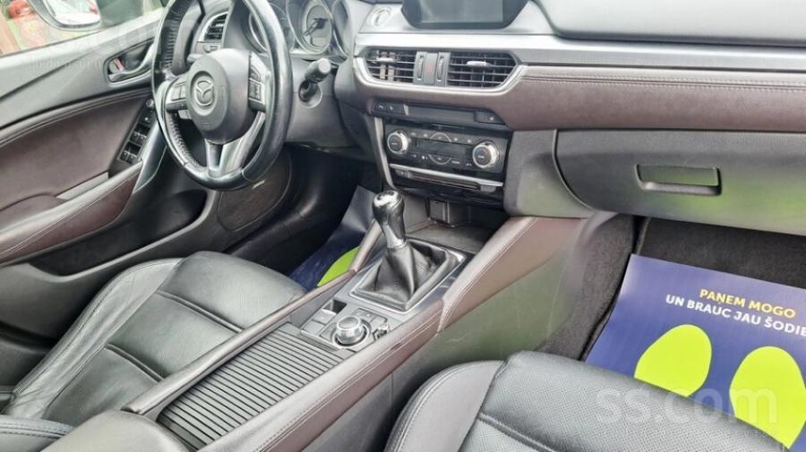 Мазда 6 2015 в Рига, объемом двигателя 2.20 л и пробегом 288 тыс. км за 5990 €, фото 8 на AUTOMOTO.COM.LV