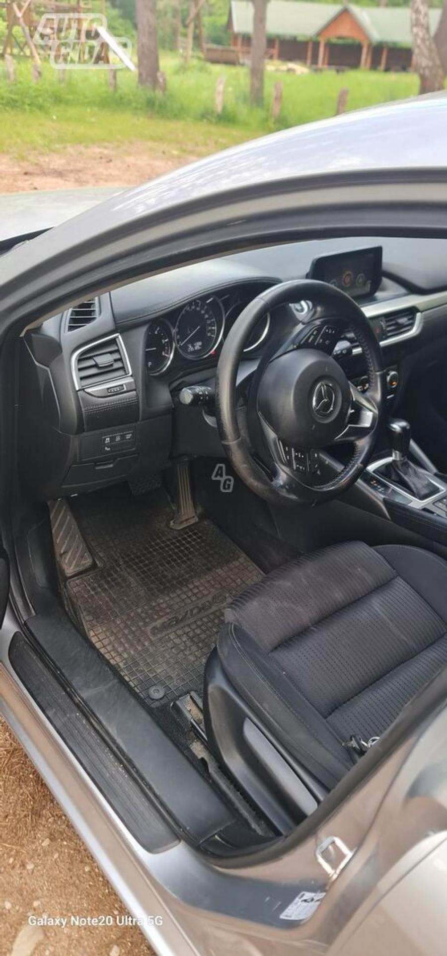 Mazda 6 2016 Viļņa, ar dzinēja tilpumu 2.20 L un nobraukumu 235 tūkst. km par 3900 €, foto 5 vietnē AUTOMOTO.COM.LV