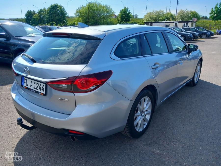 Mazda 6 2016 in Klaipeda, with an engine capacity of 2.20 L and mileage of 203 thousand km for 5900 €, photo 9 on AUTOMOTO.COM.LV