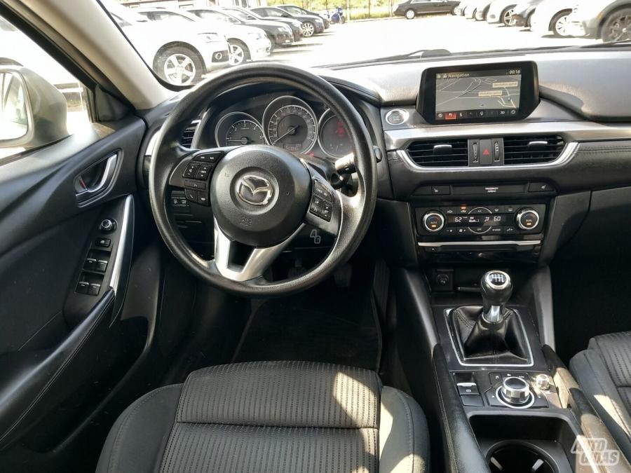 Mazda 6 2016 in Klaipeda, with an engine capacity of 2.20 L and mileage of 203 thousand km for 5900 €, photo 10 on AUTOMOTO.COM.LV