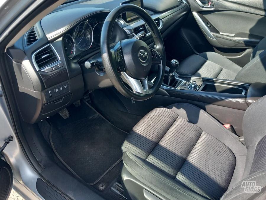 Mazda 6 2016 in Klaipeda, with an engine capacity of 2.20 L and mileage of 203 thousand km for 5900 €, photo 14 on AUTOMOTO.COM.LV