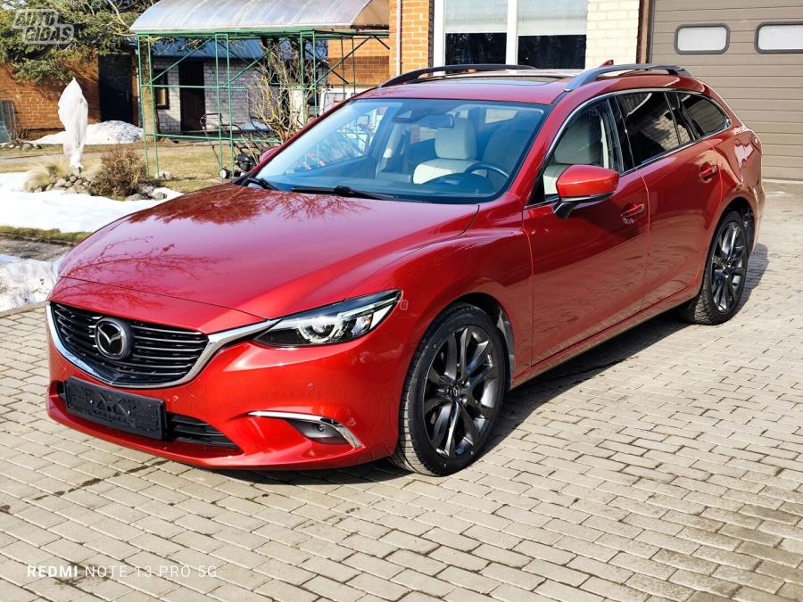 Mazda 6 2017 in Utena, with an engine capacity of 2.20 L and mileage of 104 thousand km for 11200 €, photo 1 on AUTOMOTO.COM.LV