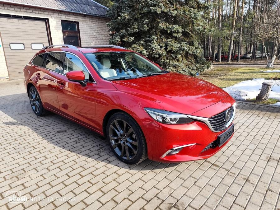 Mazda 6 2017 in Utena, with an engine capacity of 2.20 L and mileage of 104 thousand km for 11200 €, photo 3 on AUTOMOTO.COM.LV