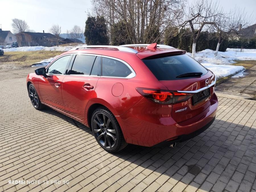 Mazda 6 2017 in Utena, with an engine capacity of 2.20 L and mileage of 104 thousand km for 11200 €, photo 5 on AUTOMOTO.COM.LV