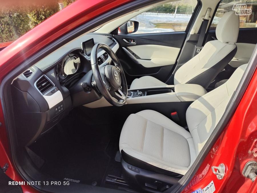Mazda 6 2017 in Utena, with an engine capacity of 2.20 L and mileage of 104 thousand km for 11200 €, photo 16 on AUTOMOTO.COM.LV
