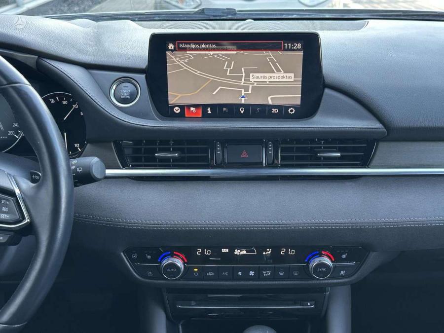 Mazda 6 2019 in Kaunas, with an engine capacity of 2.50 L and mileage of 107 thousand km for 19271 €, photo 16 on AUTOMOTO.COM.LV