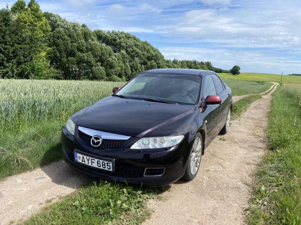 Violets Mazda 6 2007 Kauņa, ar dzinēja tilpumu 2.00 L un nobraukumu 228 tūkst. km par 500 €, foto 1 vietnē AUTOMOTO.COM.LV