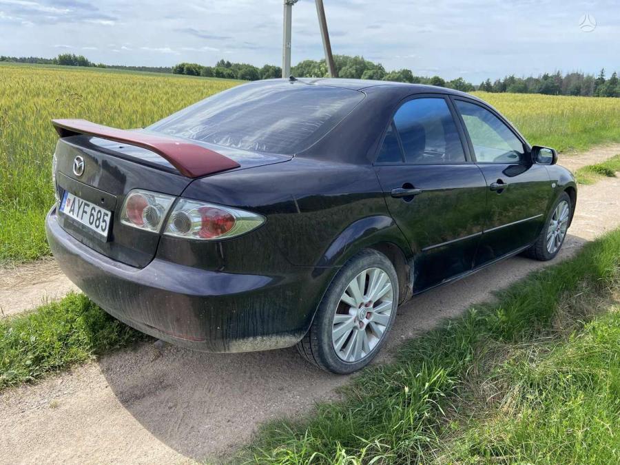 Violets Mazda 6 2007 Kauņa, ar dzinēja tilpumu 2.00 L un nobraukumu 228 tūkst. km par 500 €, foto 5 vietnē AUTOMOTO.COM.LV