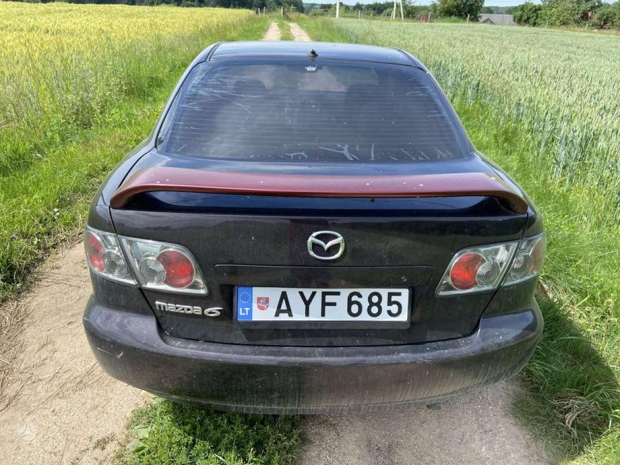Violets Mazda 6 2007 Kauņa, ar dzinēja tilpumu 2.00 L un nobraukumu 228 tūkst. km par 500 €, foto 6 vietnē AUTOMOTO.COM.LV
